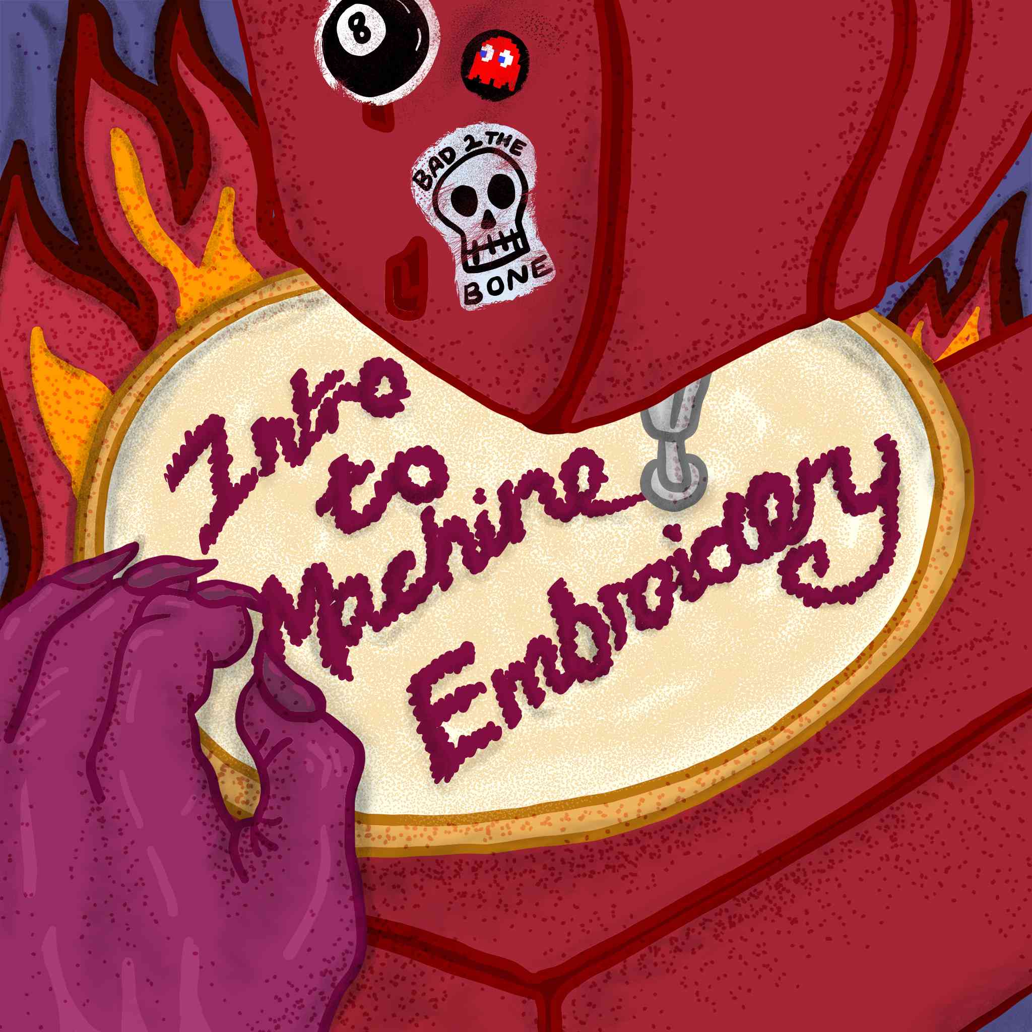 Intro to Machine Embroidery 1 Day Sewing Class – Bobbin and Ink