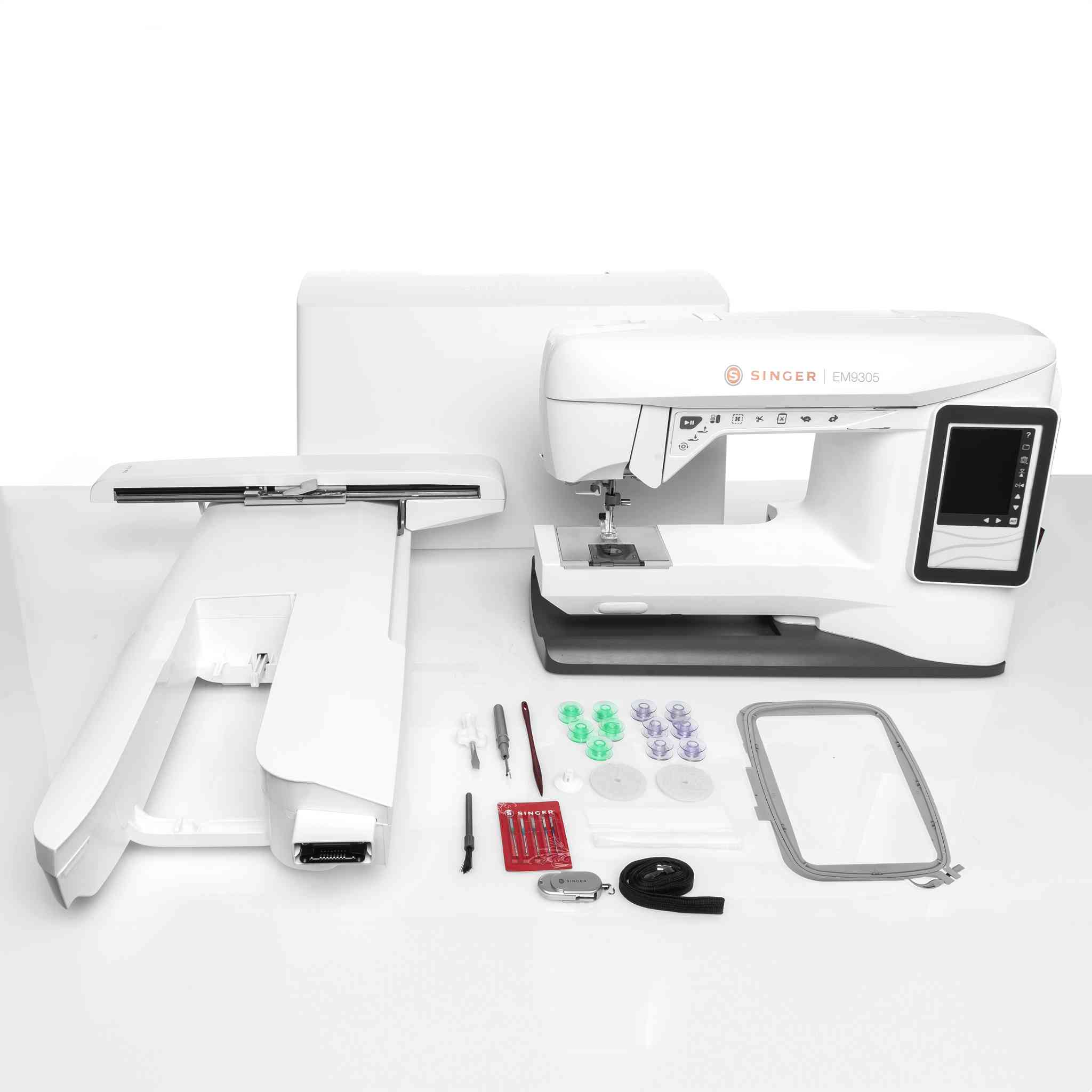 Singer EM9305 Embroidery Machine – Bobbin and Ink