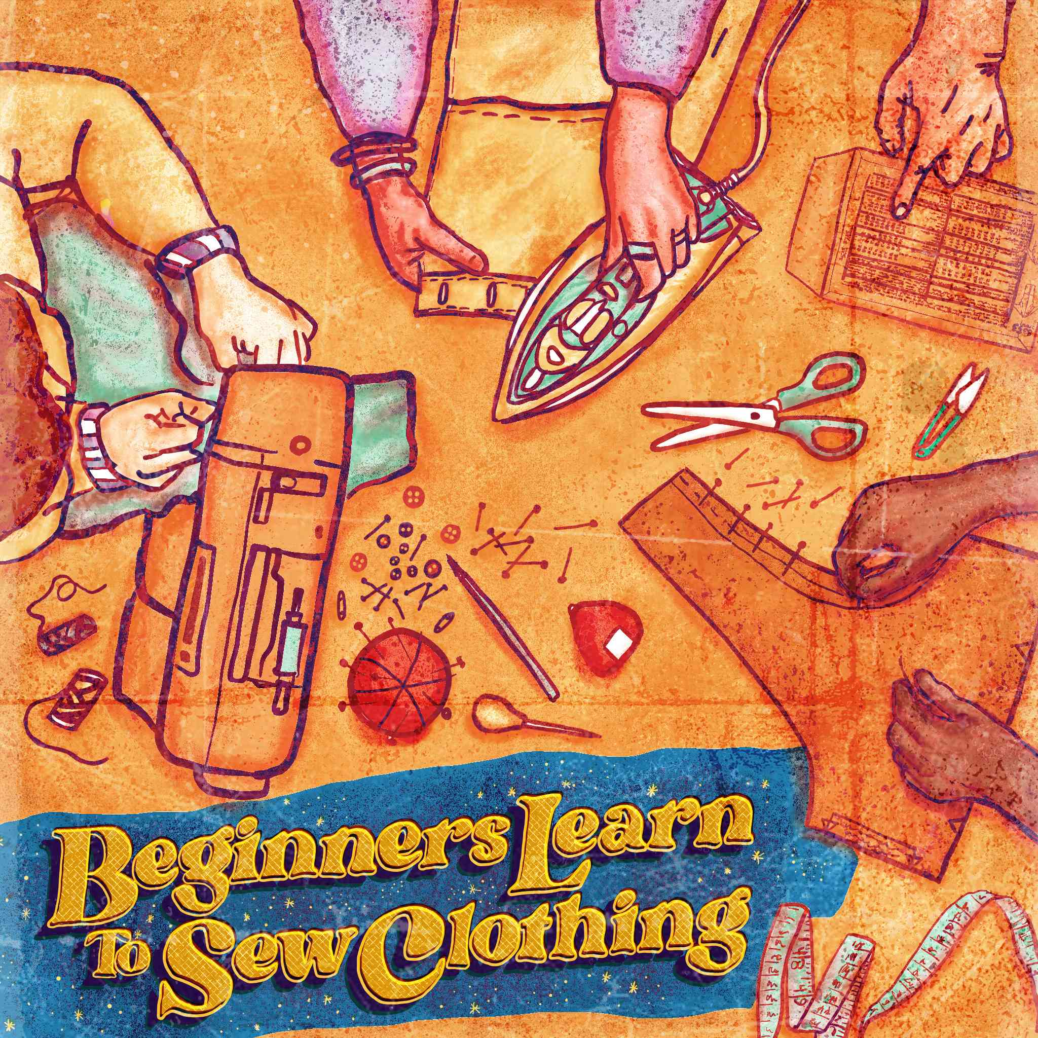 Beginners Learn to Sew Clothing Course – Bobbin and Ink