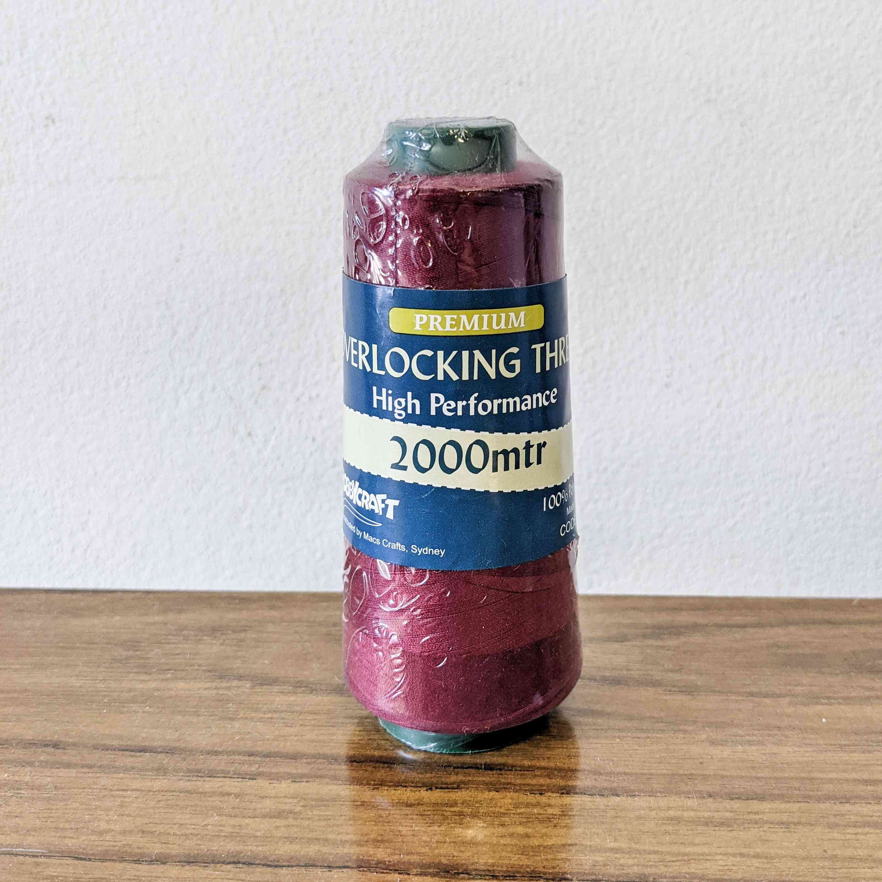 CLEARANCE: Hobbycraft Premium Overlocking Thread 2000m – Bobbin and Ink